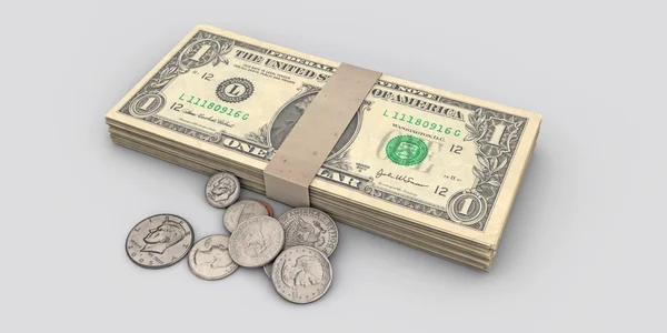 Pictures: box of dollars | Dollars in a box — Stock Photo ...