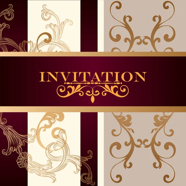 100,000 Invitation card background design vector free download Vector ...