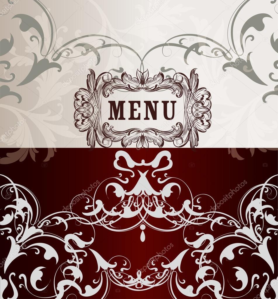 Elegant menu design Stock Vector by ©MashaKotscur 41023305