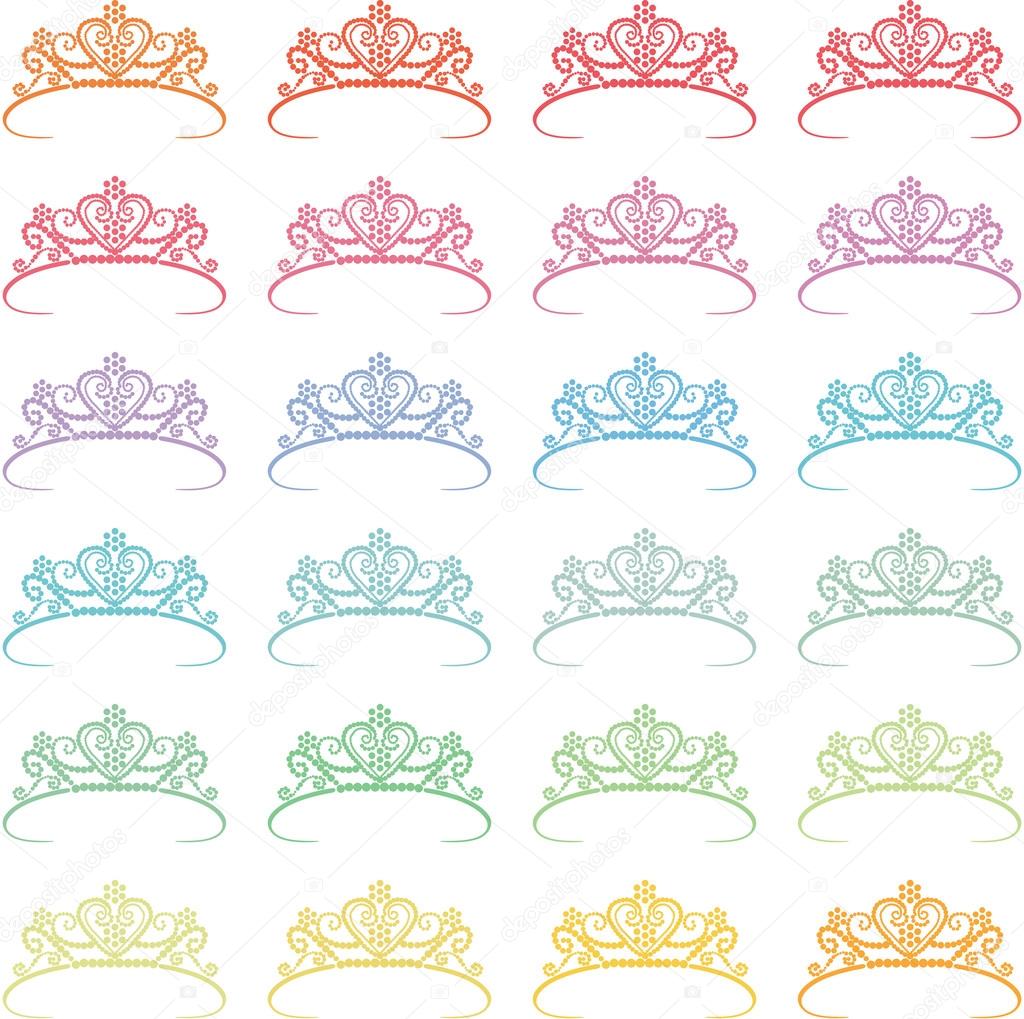 Colored Crown Stock Vector Image by ©socris79 #42631011