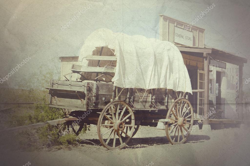 Wild West Wagon — Stock Photo © paulmhill #45747895