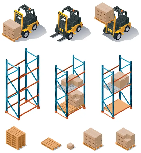 ᐈ Warehouse isometric stock vectors, Royalty Free isometric warehouse ...