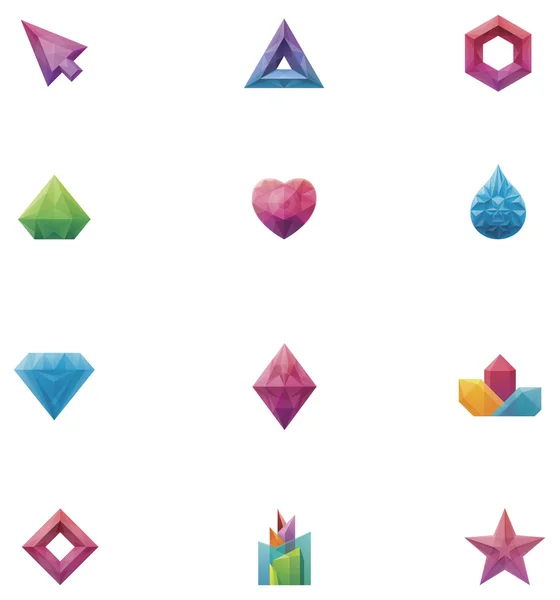 Lingkaran kristal Vector Art Stock Images | Depositphotos