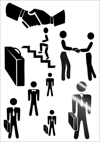 Bad Morale Vandalism Gangster Icon Symbol Sign Pictogram — Stock Vector ...