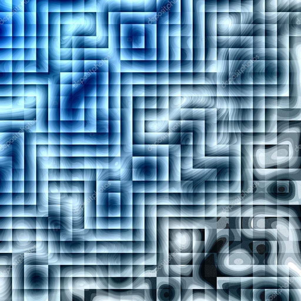 Blue abstract labirint background — Stock Photo © york_76 #38706027