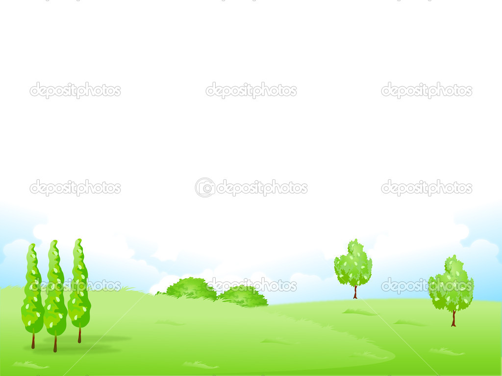Nature landscape background ranch Stock Vector Image by ©JBOY24 #20255715