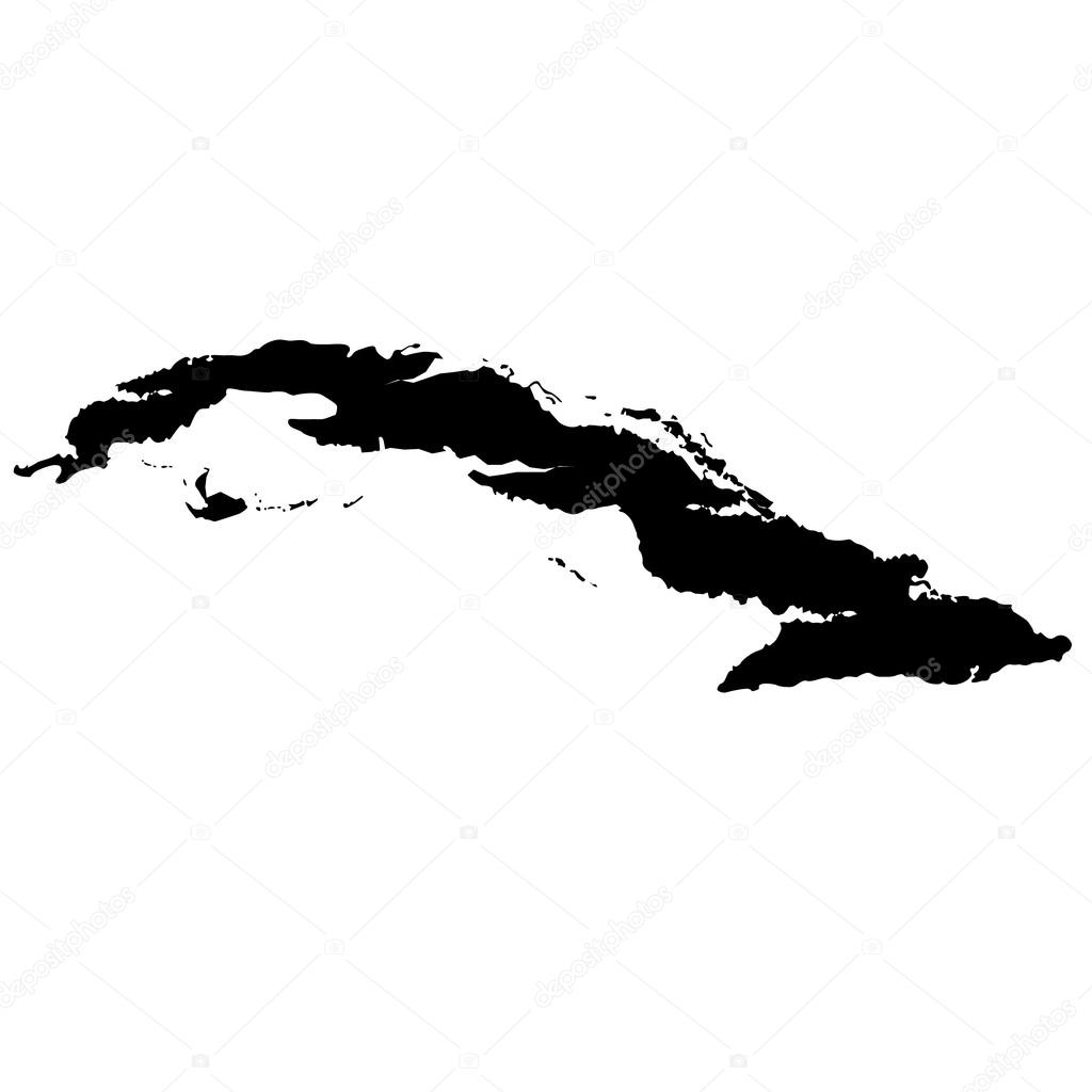 Cuba Mapa Vector de stock por ©JBOY24 21616705
