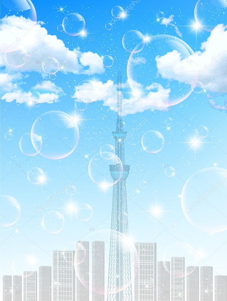 Tokyo Sky Tree Stock Vector by ©JBOY24 24728747
