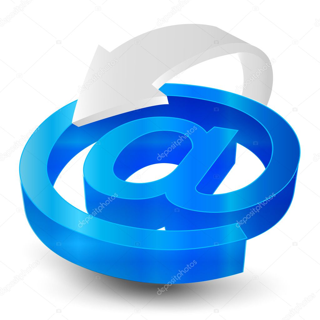 At sign Stock Vector by ©JBOY24 24897307