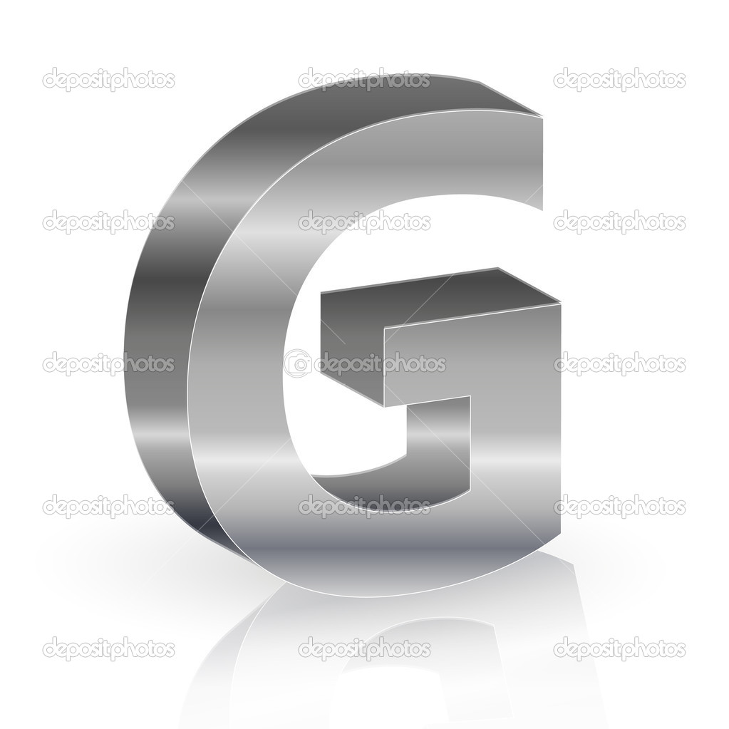 Alfabeto metal 3D Vector de stock por ©JBOY24 28069421