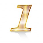 Letter Capital I Stock Vector Image by ©pdesign #6057121