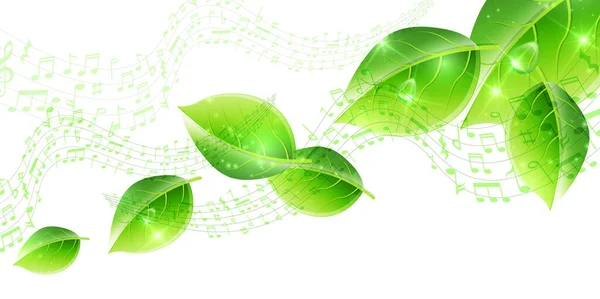 Musical Note Score Green Background Stock Vector by ©JBOY24 186928502