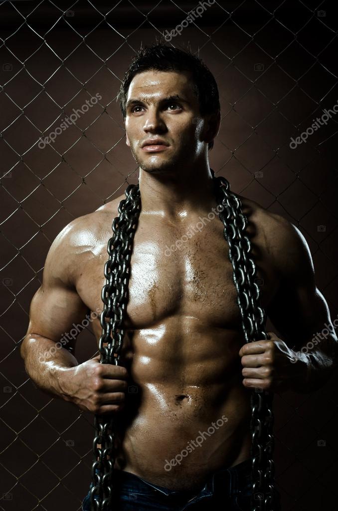 Muscular worker — Stock Photo © tankist276 #14187327