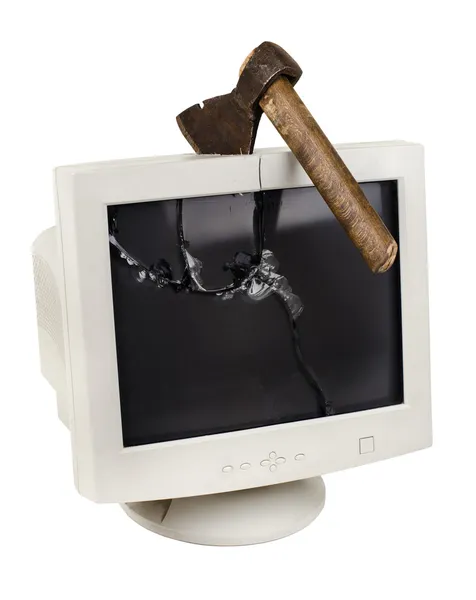 Crash monitor ⬇ Stock Photo, Image by © tankist276 #35558283