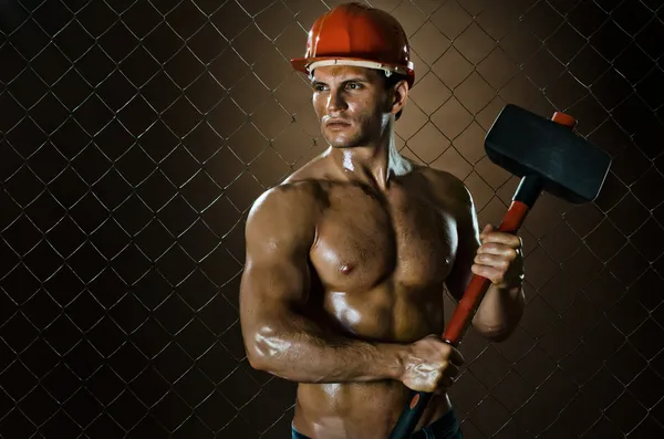 Sexy workman — Stock Photo © tankist276 #8205237