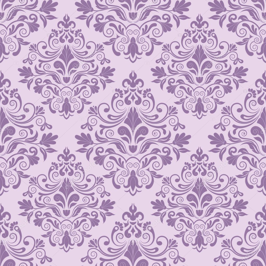 Seamless damask pattern — Stock Vector © Katia25 #15857225 Seamless damask pattern — Stock Vector © Katia25 #15857225