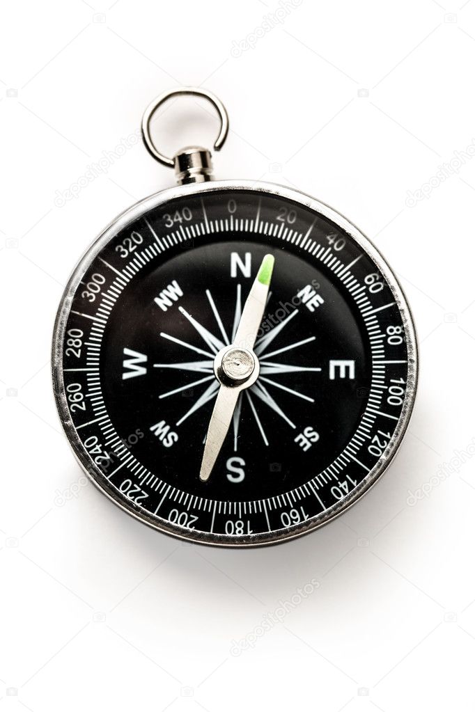 Compass on the white background — Stock Photo © Garsya #12589238