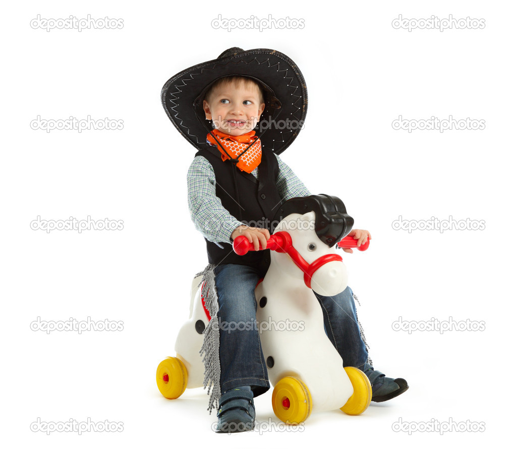 Cowboy child Stock Photo by ©Garsya 38083585