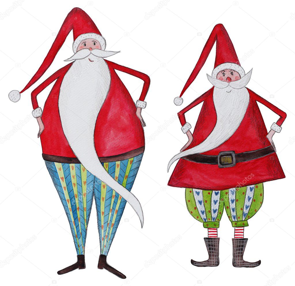 Two Santa Clauses Stock Photo by ©evarin20 32556601