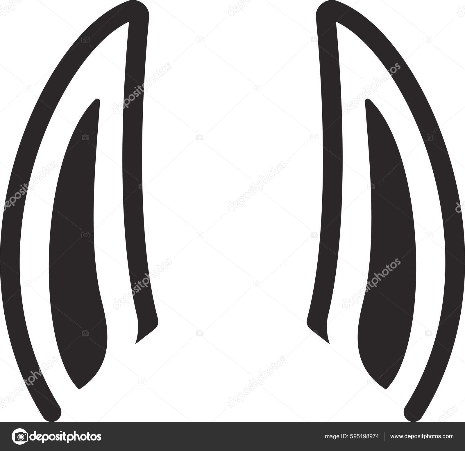 Dog Doberman Ear Icon Vector Illustration Stock Vector Image by ...