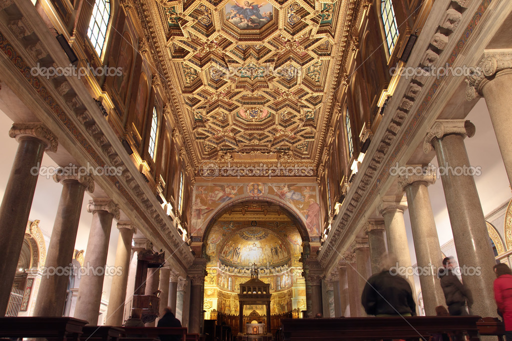 Baroque ceiling – Stock Editorial Photo © marcovarro #24852783