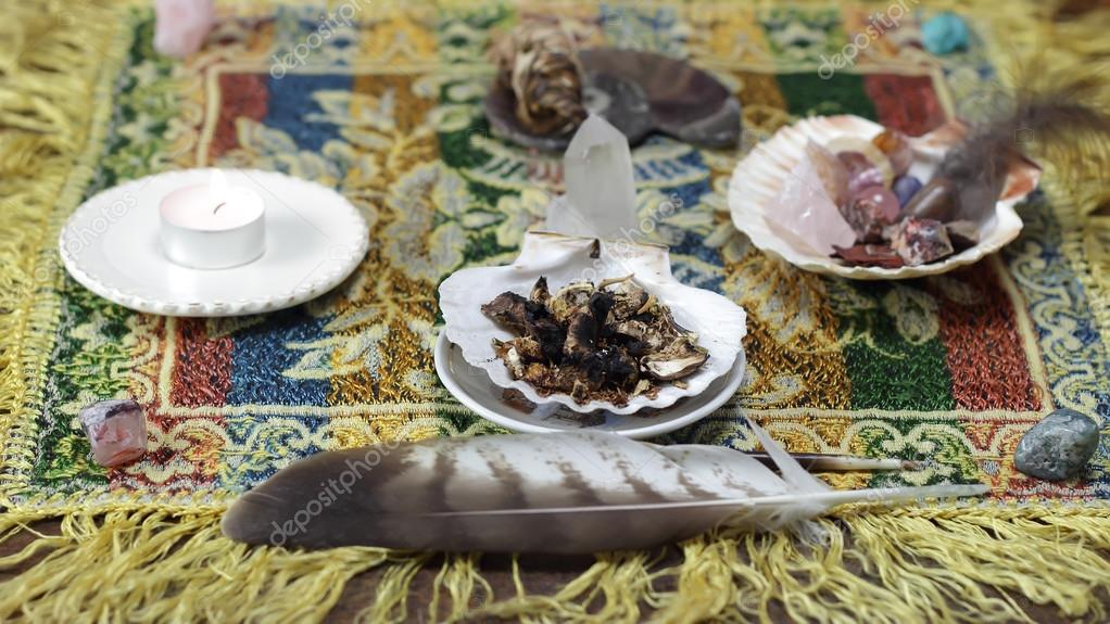 Shamanic tools Stock Photo by ©marcovarro 35974647