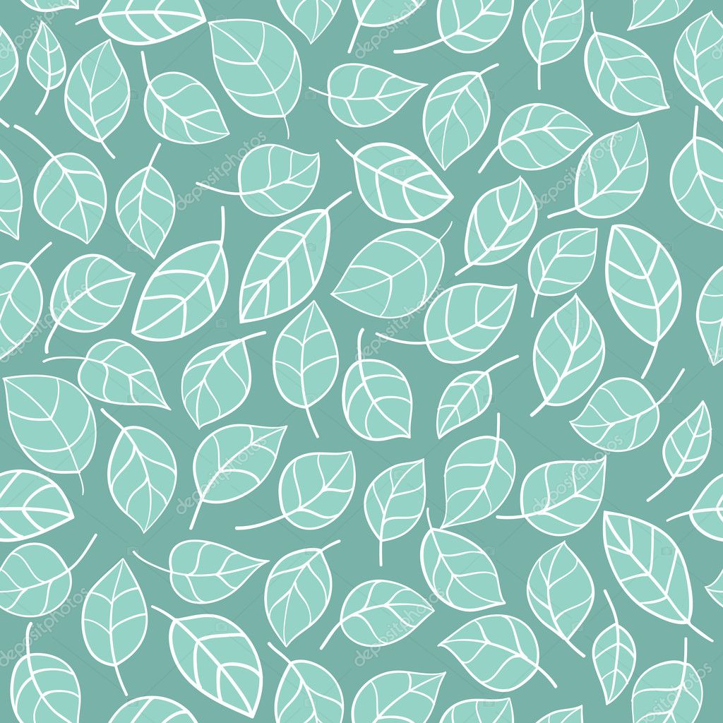 Seamless stylized leaf — Stock Vector © NikitinaOlga #26369477