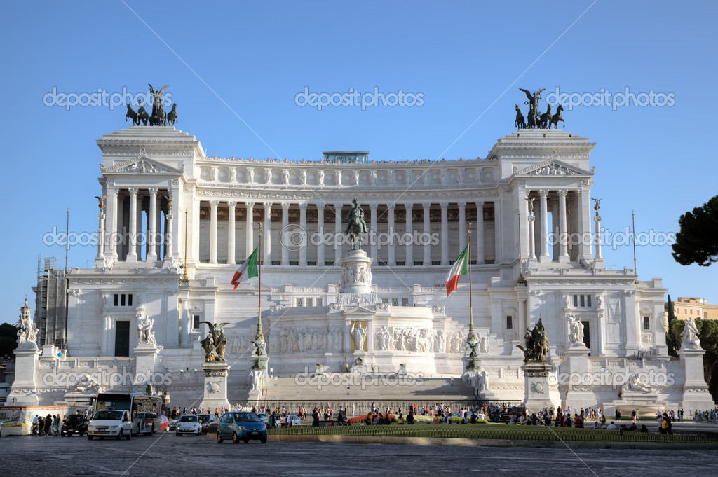 The Monumento Nazionale a Vittorio Emanuele II. Roma (Rome), Italy ...