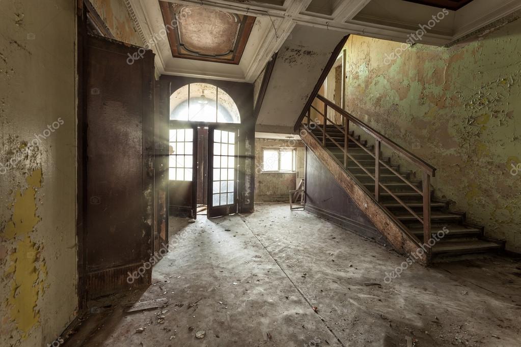 Beautiful, forgotten and destroyed house Stock Photo by ©ScorpionPL ...