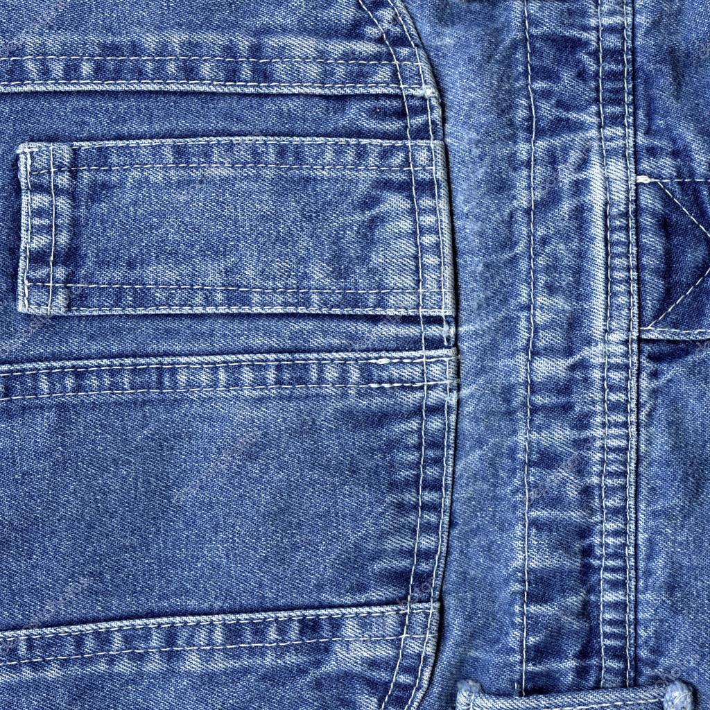 Blue denim jeans texture — Stock Photo © natalt #27504645