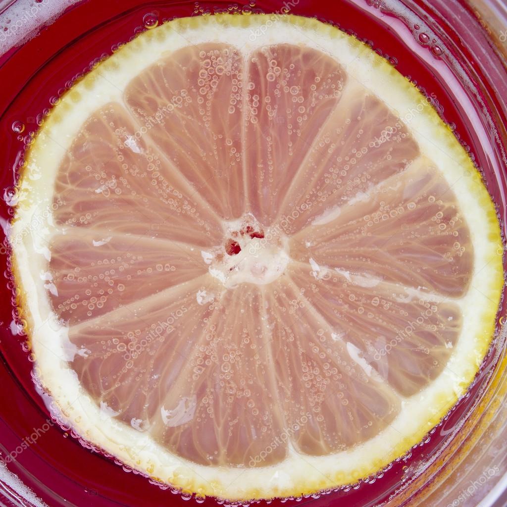 Single cross section of lemon Stock Photo by ©natalt 27504719