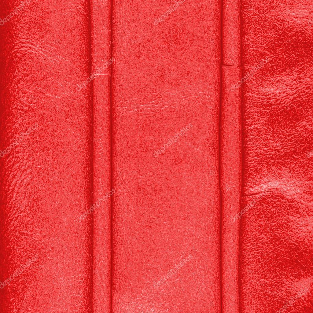 Red leather texture, seams — Stock Photo © natalt #46561997