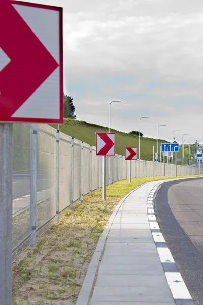 Sharp curve sign Stock Photos, Royalty Free Sharp curve sign Images ...