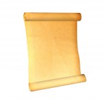 Antique paper scroll Stock Photo by ©Alexstar 1216646