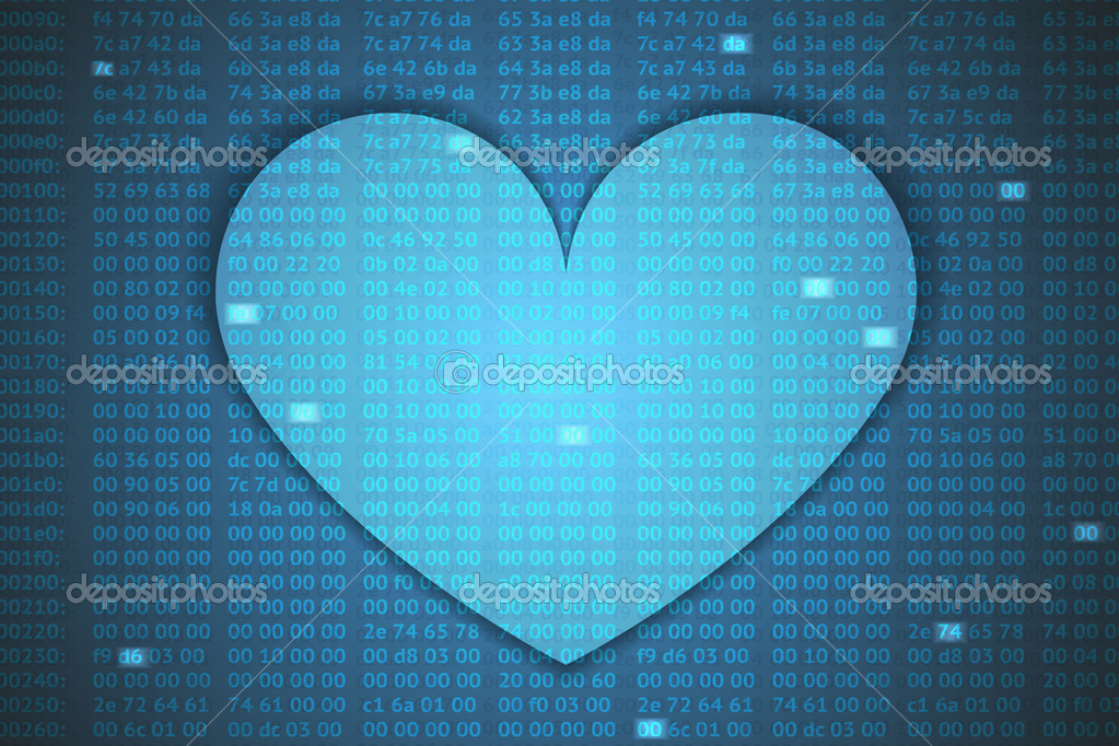 Digital heart Stock Vector Image by ©dr911 #33658423