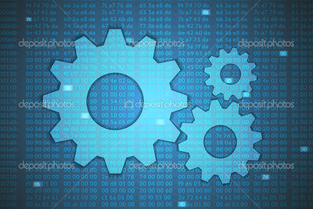 Hex codes gears Stock Vector Image by ©dr911 #34219627
