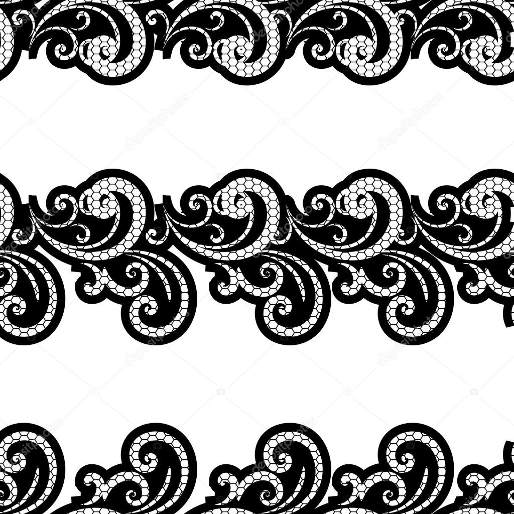 Vector lace background Stock Vector Image by ©Korobovaok #14453175