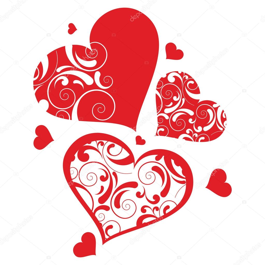 Vector heart — Stock Vector © Korobovaok #19573475