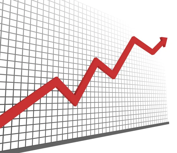 Business statistics graph rising — Stock Photo © rottenman #5792151