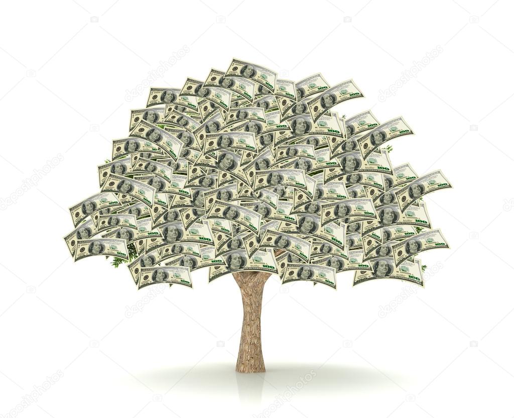 Árvore do dinheiro — Fotografias de Stock © fraeje #26650569