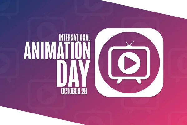 International animation day Vector Art Stock Images | Depositphotos