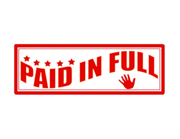 Paid in full Stock Vector by ©carmenbobo 60210797