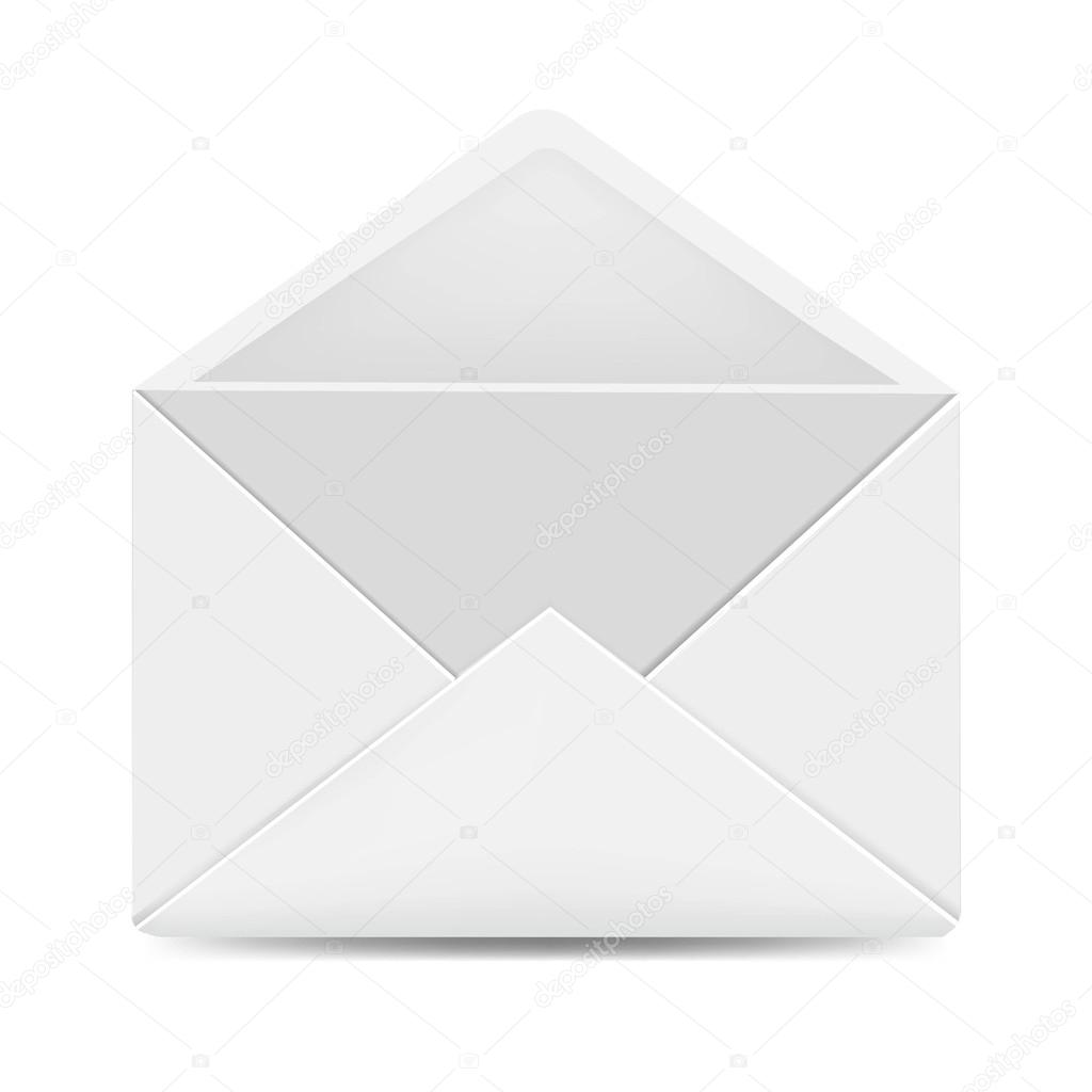 Open White Envelope — Stock Vector © sammep #32142559 Open White Envelope — Stock Vector © sammep #32142559