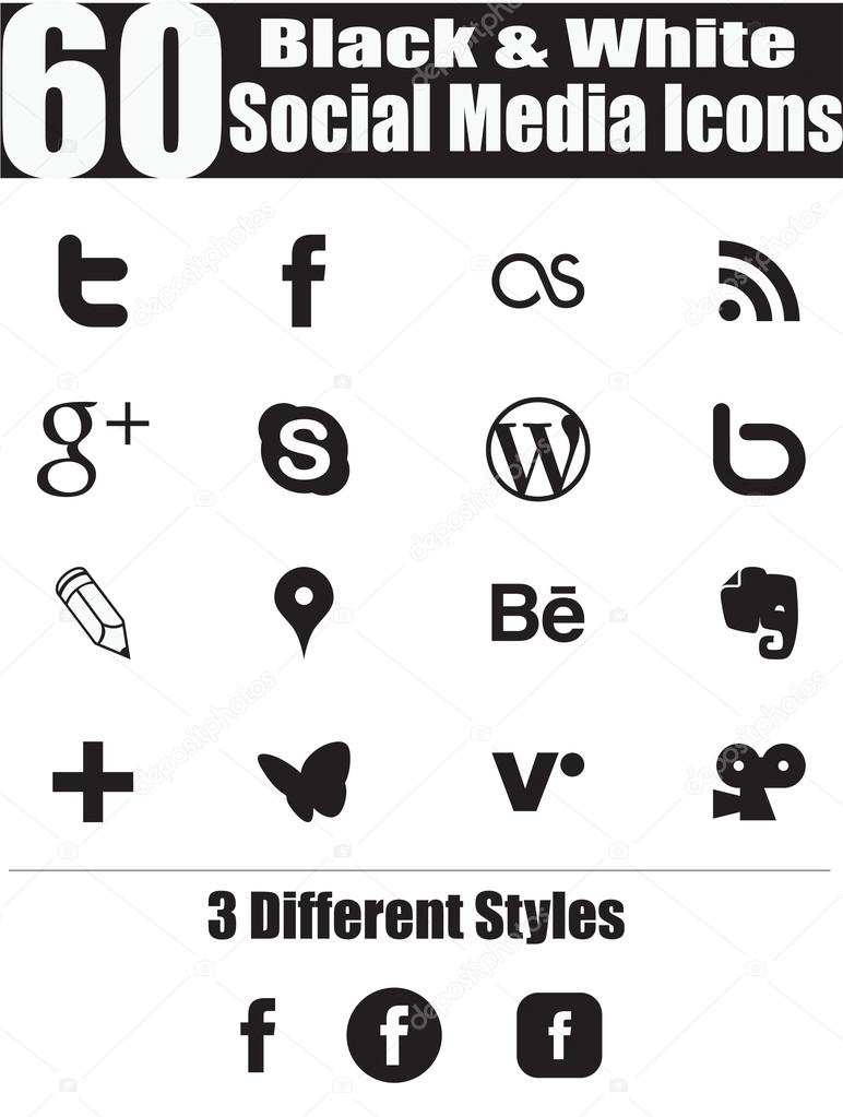 Black Icons Pack Free Download - getbr