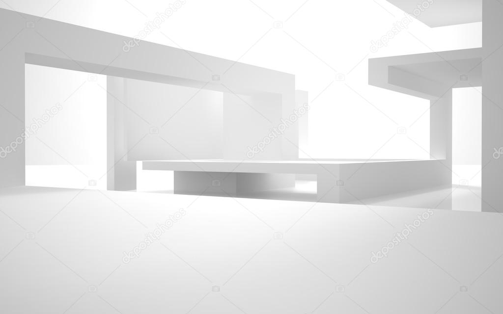 Abstract Architecture.Concept of a modern building — Stock Photo ...