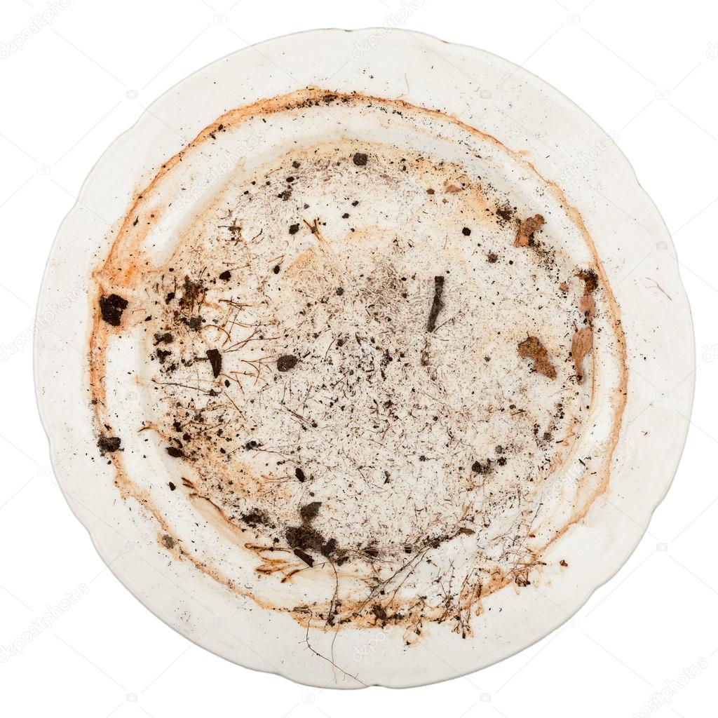 Dirty plate Stock Photo by ©Taigi 13674637
