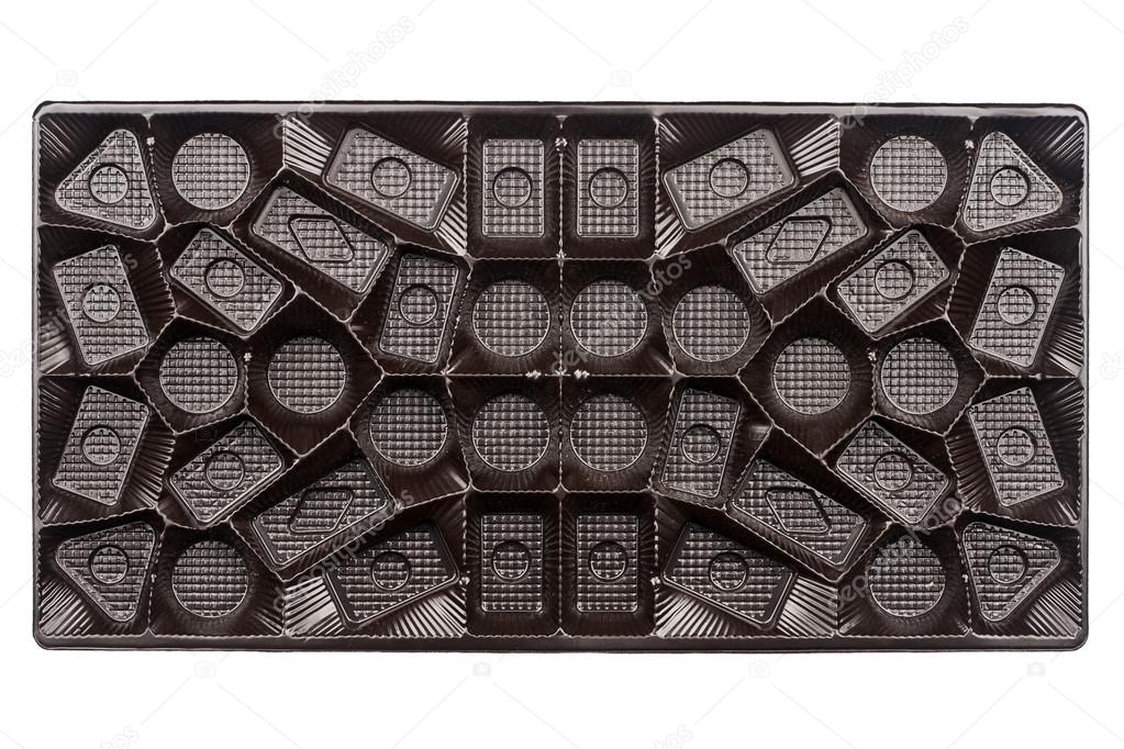 Empty box of chocolates Stock Photo by ©Taigi 16226291