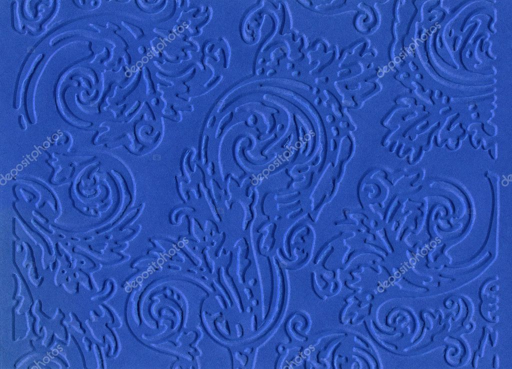 Blue embossed paper Stock Photo by ©Taigi 19435111