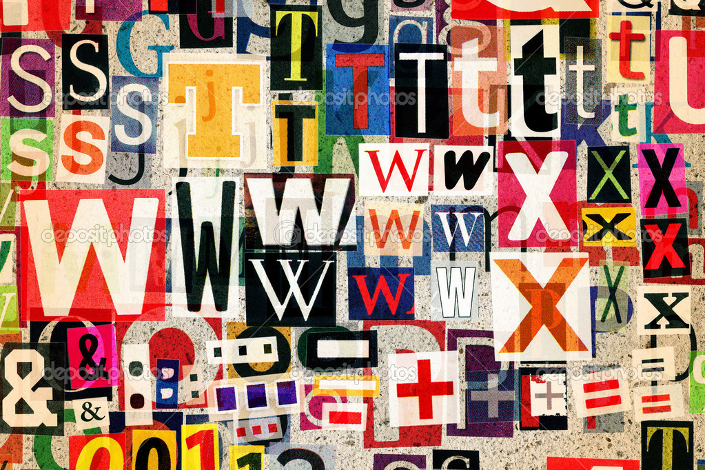 Letters background — Stock Photo © Taigi #24983107