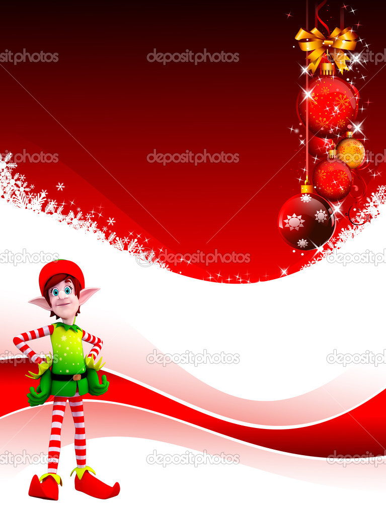 Elves with colorful background — Stock Photo © pixdesign123 #13699079